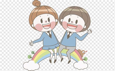 학생 만화 일러스트 레이 션 행복한 아이 아이 사진술 손 Png Pngwing