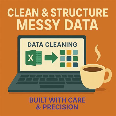 clean and structure messy data for reports or analysis by