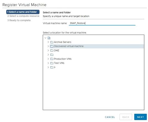 Vmware And Dell Emc Unity Restore Vmdatastore From Array Snapshots