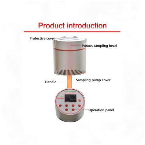 Stainless Steel Portable Microbial Air Sampler 5kg Model Name Number Vkc 1 At ₹ 210000 Piece