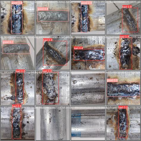 助力工业焊缝质量检测，基于yolov8【nsmlx】全系列参数模型开发构建工业焊接场景下钢材管道焊缝质量检测识别分析系统yolo