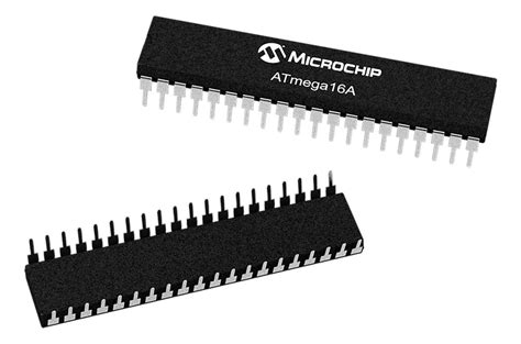 Microchip Atmega16l 8pu 8bit Avr Microcontroller Atmega 8mhz 16 Kb Flash 40 Pin Pdip Rs