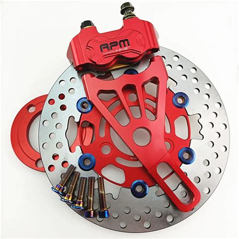 Cnc 알루미늄 브레이크 캘리퍼 및 220mm 디스크 펌프 어댑터 브래킷 세트 야마하 전기 오토바이 스쿠터 Bws Zuma Rsz Aliexpress
