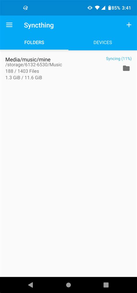 Setting Up Syncthing