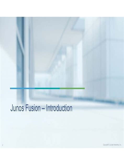 Junos Fusion Pdf Computer Network Computer Engineering