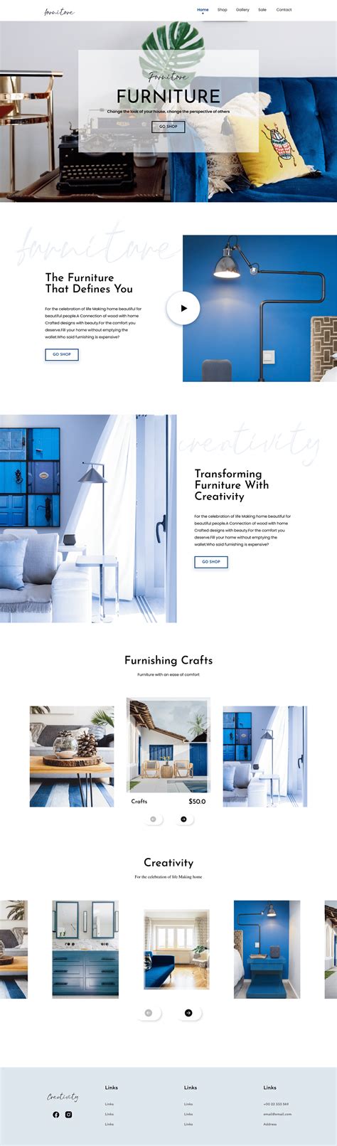 E Commerce Website UI On Behance