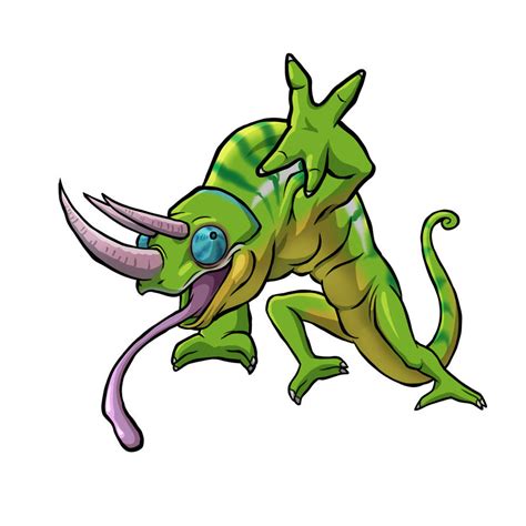 Rampage Idea Chameleon Dude By Thatalleyrat On Deviantart