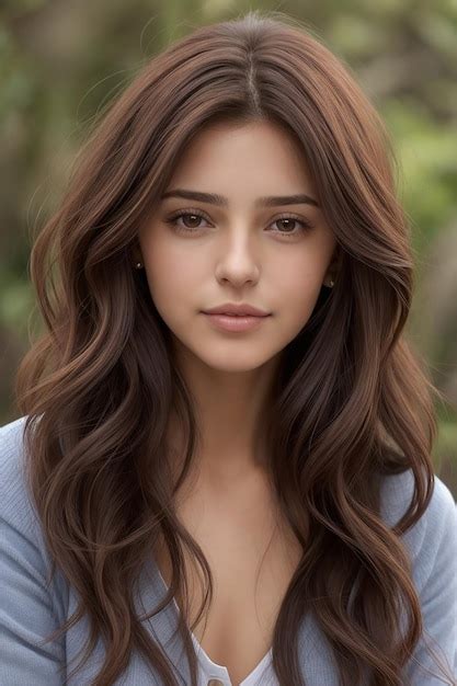 Premium Ai Image A Cute Beautiful Woman Face Photo Ai Generated
