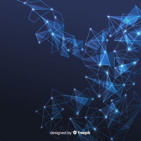 Free Vector Wireframe Background