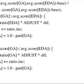 Pseudocode Of DYNAMIC Participation Function Download Scientific Diagram