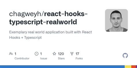Github Chagweyhreact Hooks Typescript Realworld Exemplary Real