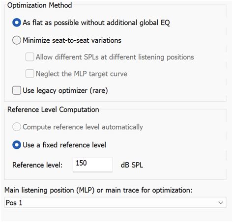 Optimizing Subwoofers And Integration With Mains Multi Sub Optimizer Page 181 AVS Forum
