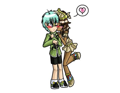 Ooc Chibi Kiss By Insectduelist Weevil On Deviantart