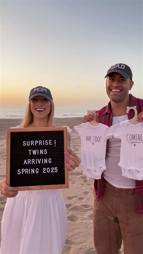 Twins Pregnancy Announcement • 100 Reels On Instagram