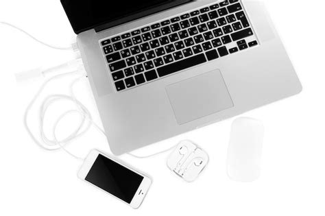 Premium Photo Computer Peripherals And Laptop Accessories Isolated On White