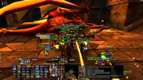 Classic Wow Bwl Full Clear Boss Fights Week 4 Youtube