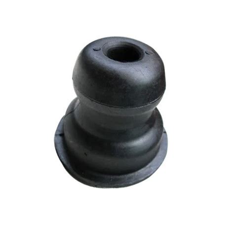 Automotive Rubber Buffer Rigid Hardness Sleek Black Finish High