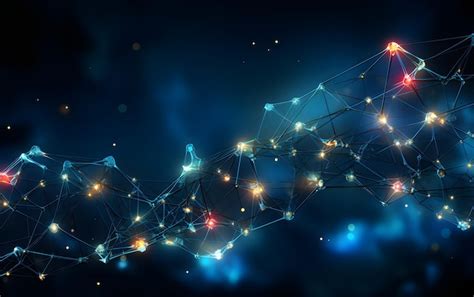 Premium Ai Image Structural Connection Of Information Data