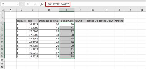 How To Round To The Nearest Whole Number In Excel Spreadcheaters