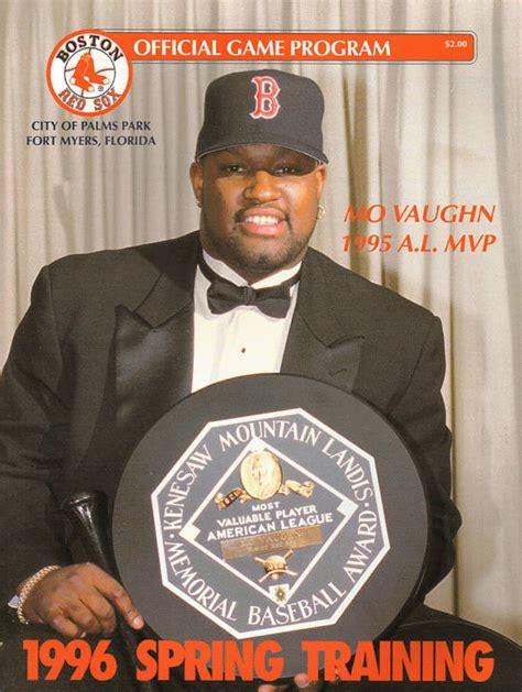 Boston Red Sox Program American League Al Chris Creamers Sports Logos Page