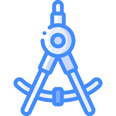 Compass Basic Miscellany Blue Icon Compass Basic Miscellany Blue Icon