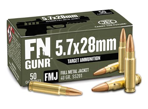 Fn 57mmx28mm Ammunition Ss197sr 40 Grain V Max 50 Rounds