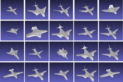 25 Samples Of The Generated Mesh Model Download Scientific Diagram