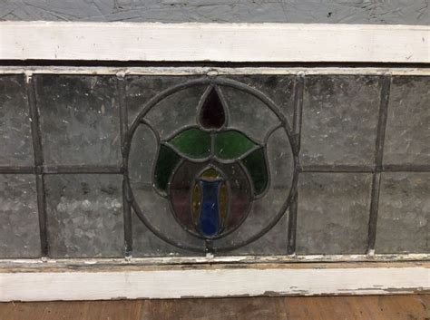 Stained Glass Window Authentic Reclamation Window