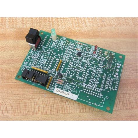 Nordson 111199f Temp Control Panel Bd Ca93g03139 Used