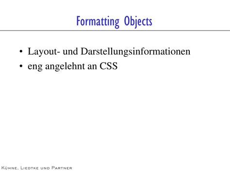 Ppt Wozu Xsl Powerpoint Presentation Free Download Id7070511