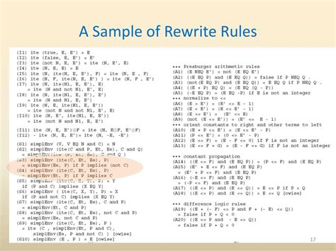 Ppt Symbolic Program Analysis Using Term Rewriting And Generalization