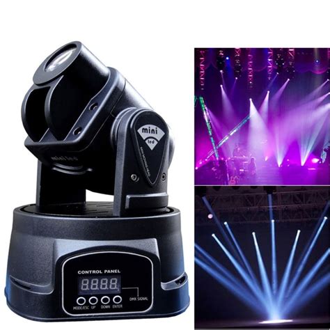 소형 50w 백색 무지개 빛 Led 이동하는 맨 위 단계 빛