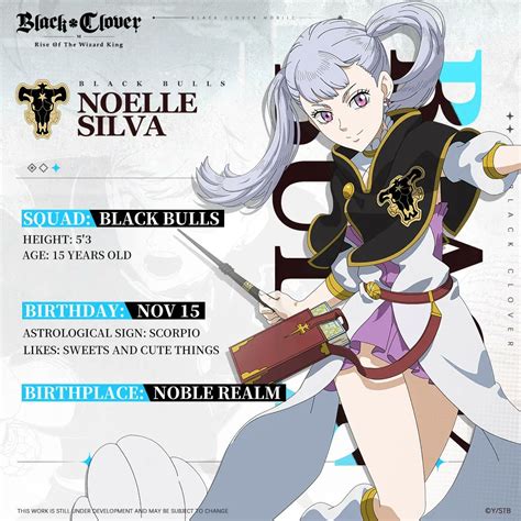Black Clover Mobile News On Twitter Noelle Yuno Asta