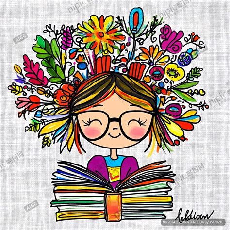 Ai创作图卡通女孩看书 手绘女孩读书 读书儿童插画 女孩读书手绘 读书的女孩卡通手绘 学习手绘卡通图案 手绘知识女性 卡通小女孩儿童绘本 插画女孩教育文化 书本封面卡通女孩 儿童书本插画 小