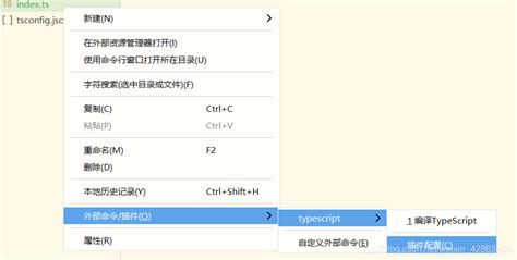 Typescript基本操作，配置文件tsconfigjson详解vscode和hbuilderx基本配置hbuilder X Typescript 编译配置 Csdn博客