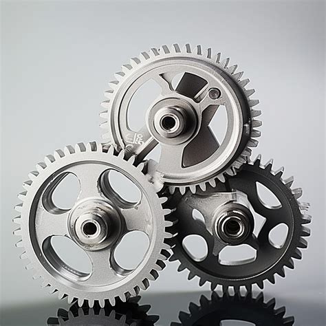Two Gears And Four Gears That Move Around At The Same Time Background