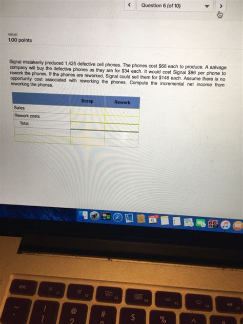 solved question 6 of 10 value 1 00 points signal