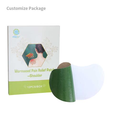 Oem Service Herbal Patch For Back Pain Relief Elastic Fabric Joint