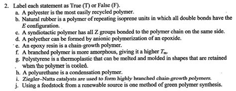 Solved Please Provide Explanation With Each Part Of Question 2 A J