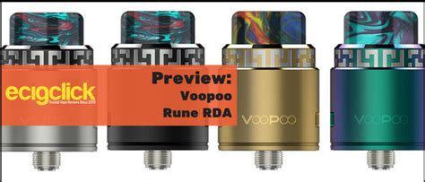 Voopoo Rune Rda Preview Ecigclick