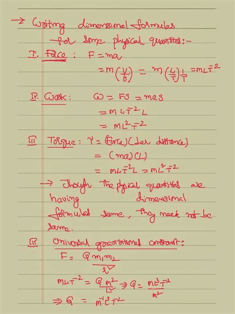 Dimensional Equation Of Potential Energy Tessshebaylo