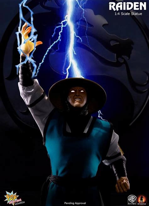 Statua Di Raiden Da Mk Klassic Della Pcs Tutti I