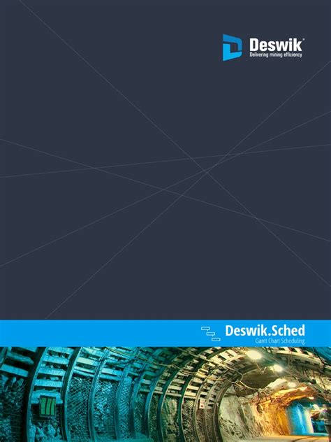 Deswik Sched Pdf Scheduling Computing Computer Aided Design