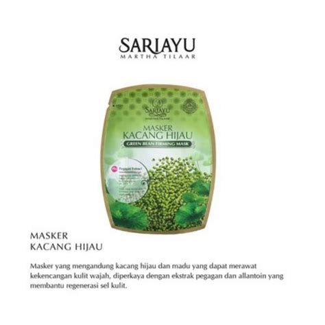 Jual Sariayu Masker Wajah 10g Shopee Indonesia
