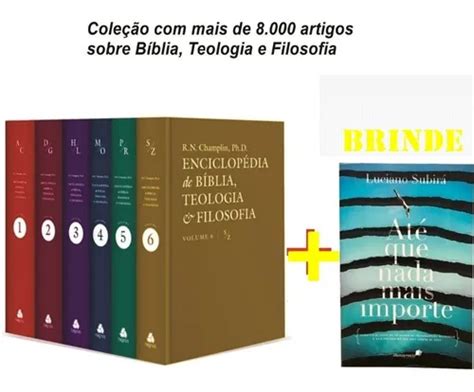 Enciclopédia De Bíblia Russel Norman Champlin 6 Volumes Parcelamento Sem Juros