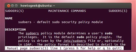 Ways To Tweak And Configure Sudo On Ubuntu