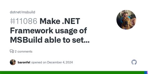 Make Net Framework Usage Of Msbuild Able To Set Context Required To Consistently Spawn Net