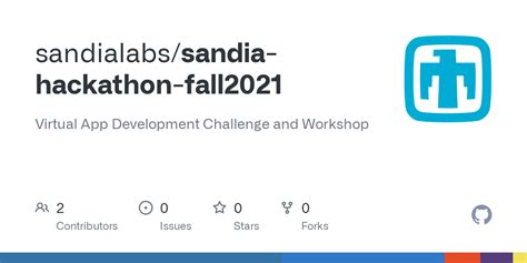 Github Sandialabs Sandia Hackathon Fall Virtual App Development