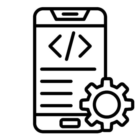 Premium Vector App Development Vector Illustration Style