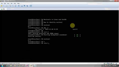 Runlevel In Linux And CentOS YouTube
